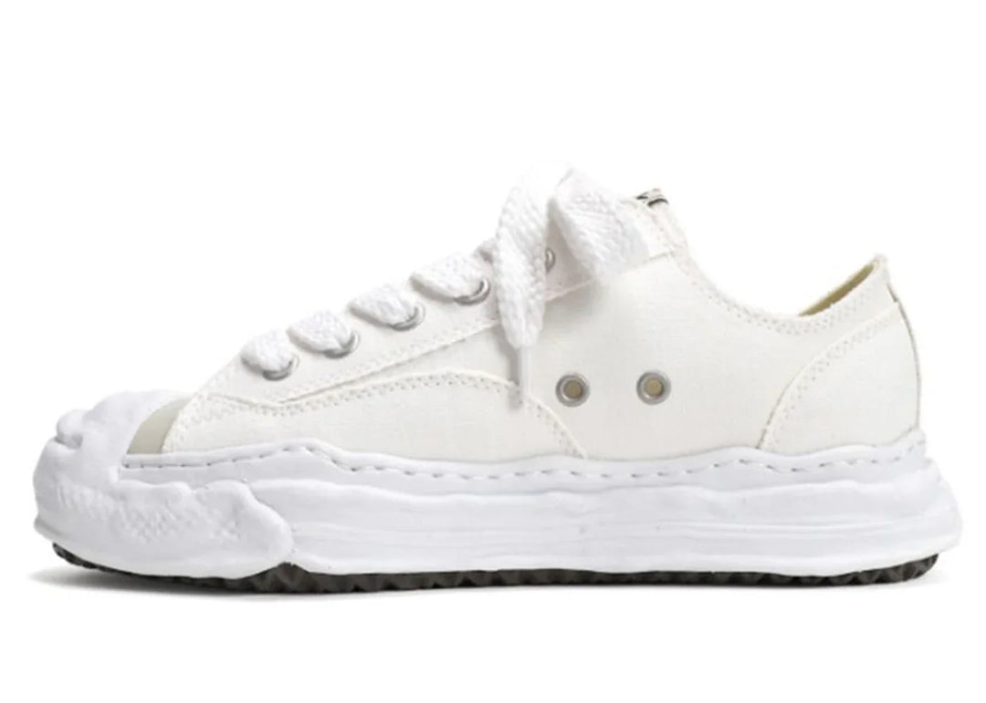 Maison Mihara Yasuhiro Hank OG Sole Canvas Low White | ALPHET