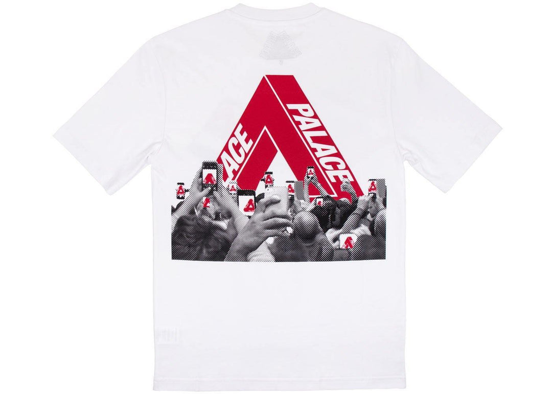 Palace Tri-Phone T-Shirt White | ALPHET